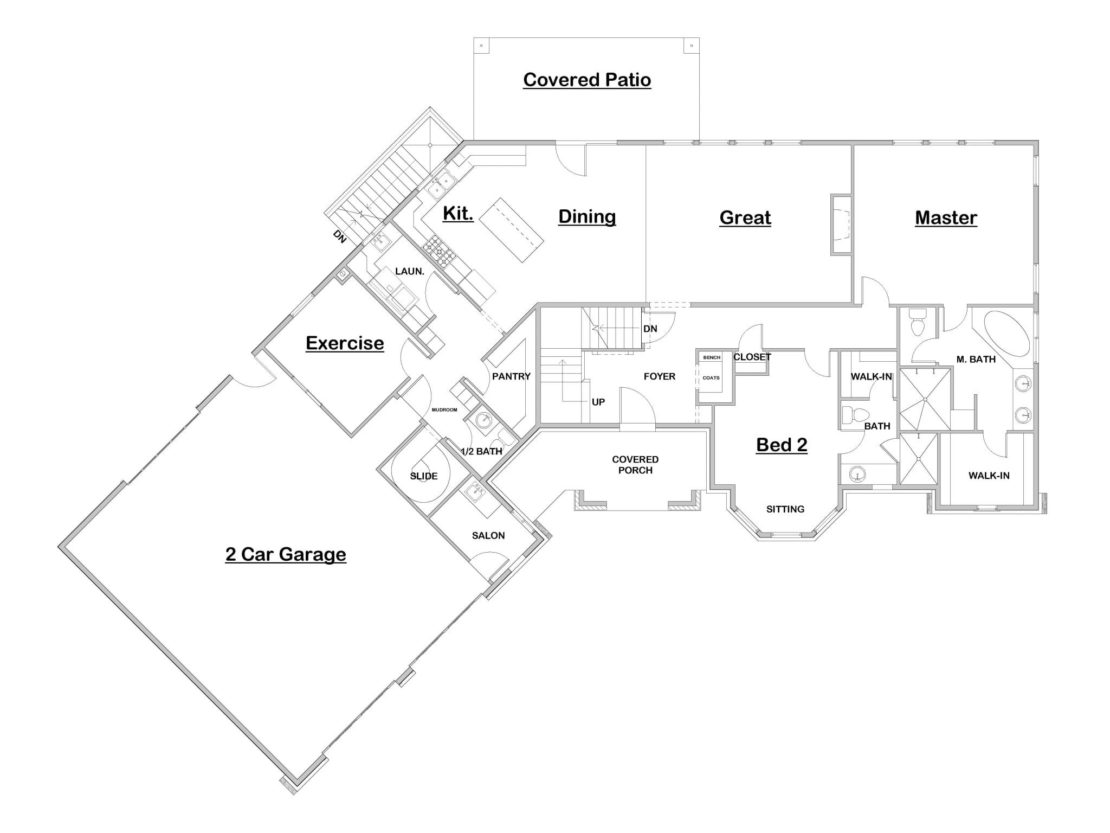 Le Loux House Plan